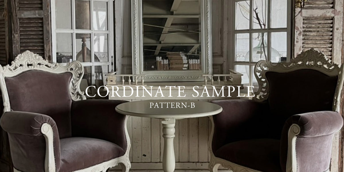 コーディネートサンプルB – レンタルアンティーク家具専門店 サムシングフォーレンタル京都